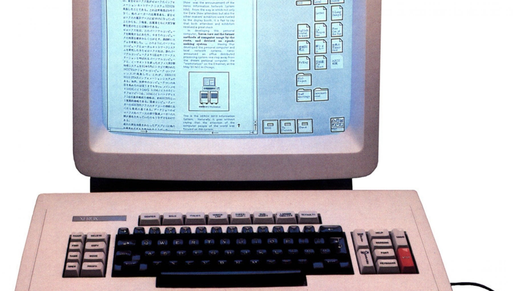 Debutta lo Xerox Star, un personal computer avanti di almeno cinque ...
