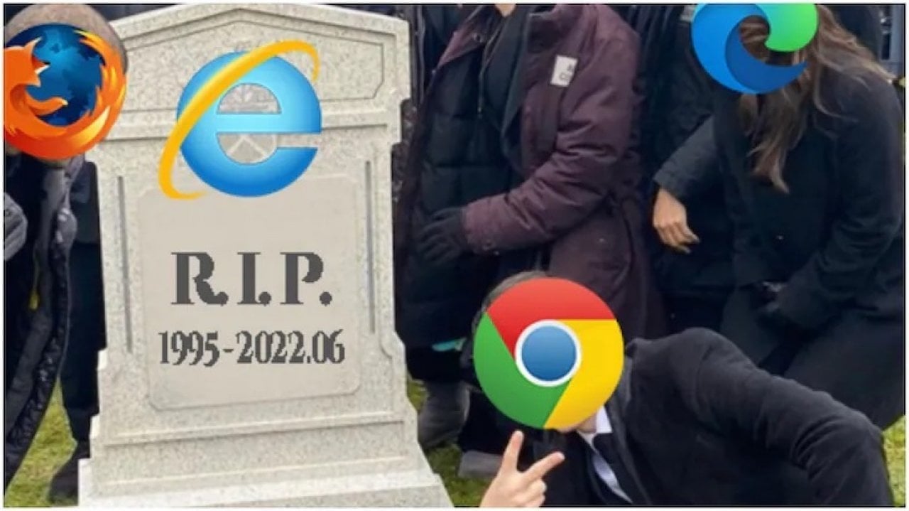 Internet Explorer: l'addio con i meme al software di Microsoft - la ...