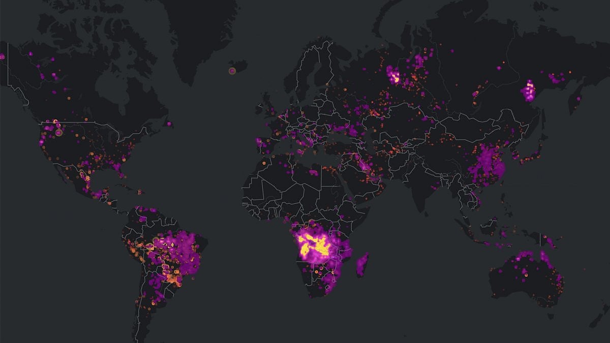 La mappa degli incendi in tempo reale - la Repubblica