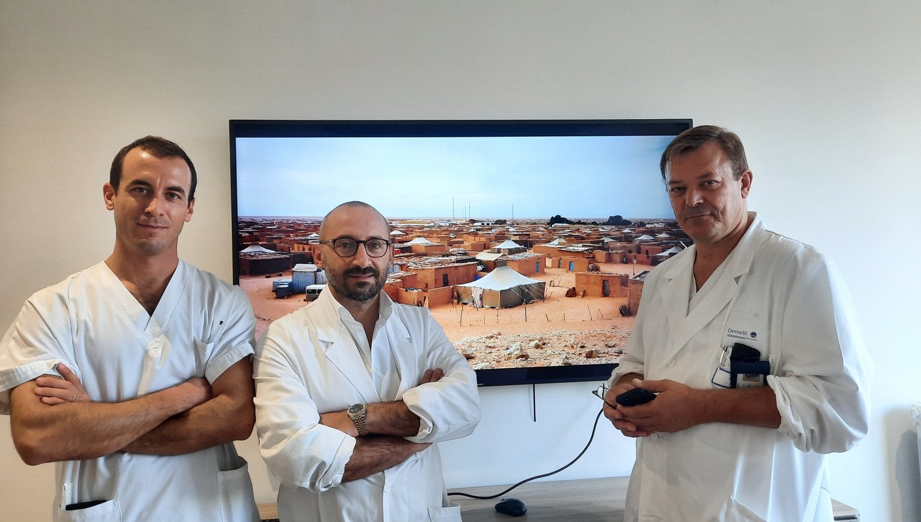 Un buco nel palato: la bimba del deserto operata al Gemelli - la Repubblica