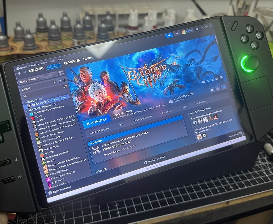 Primo contatto con Lenovo Legion Go: che cosa ci è piaciuto e che cosa ...