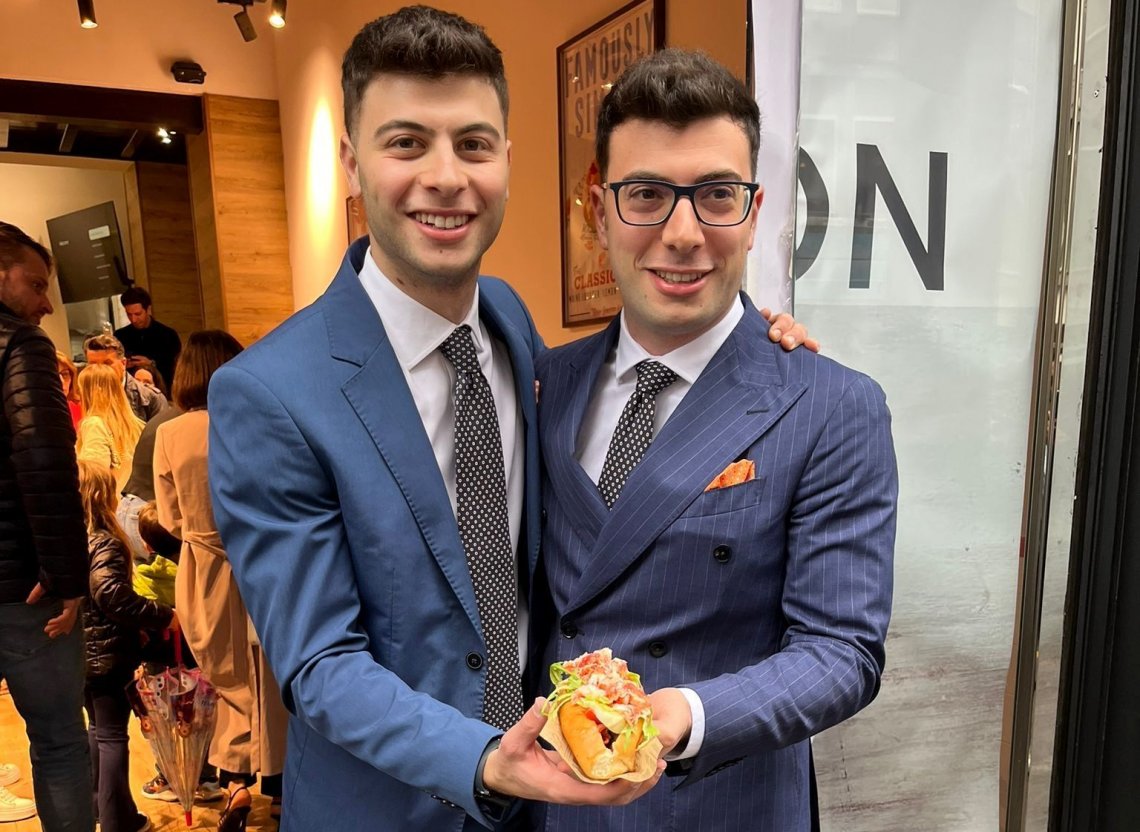 Panini con astice e nduja o con granchio blu, così due giovanissimi ...