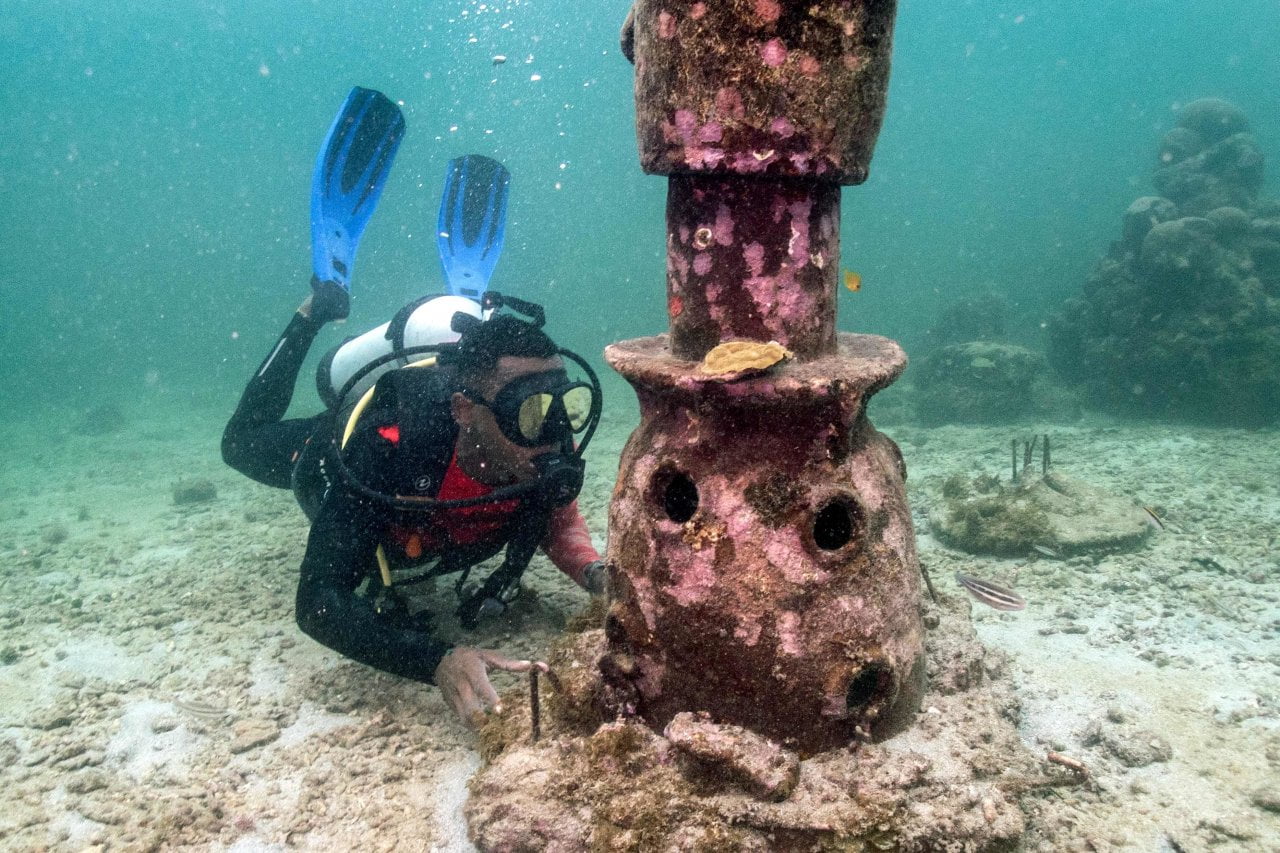Nel Mar dei Caraibi nasce un museo subacqueo per proteggere i coralli ...
