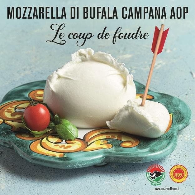 La Bufala campana dop seduce Parigi: cartelloni nel metrò e maritozzo ...