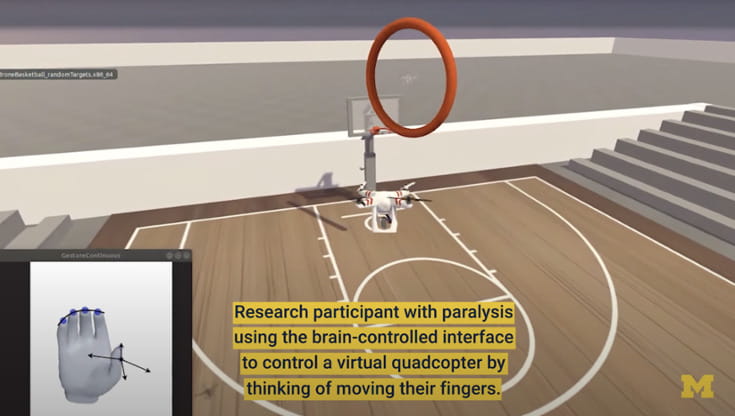 Non c’è solo Neuralink: un uomo tetraplegico ha pilotato un drone ...