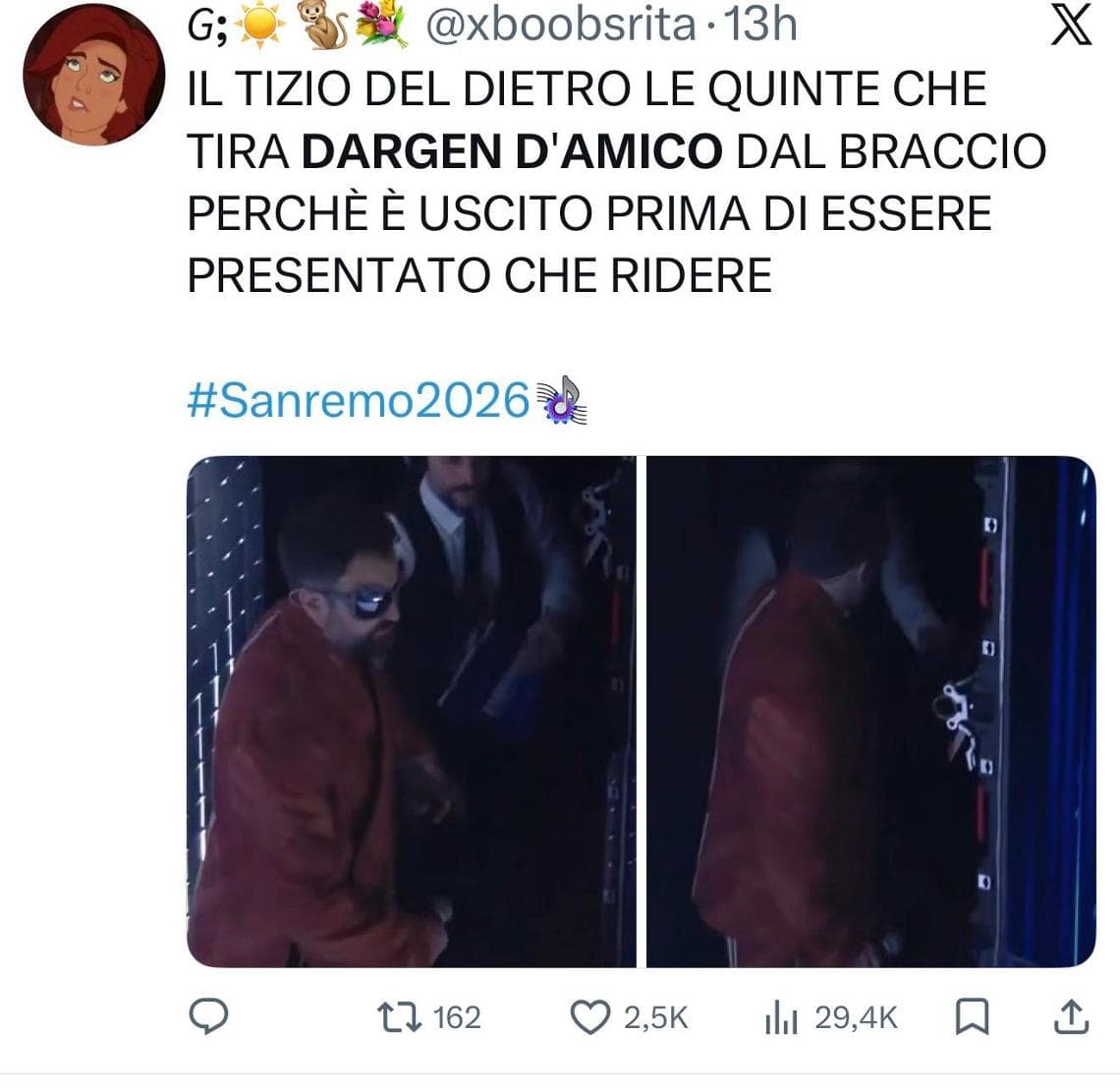 I meme più divertenti della prima serata di Sanremo: da Dargen D’Amico ...