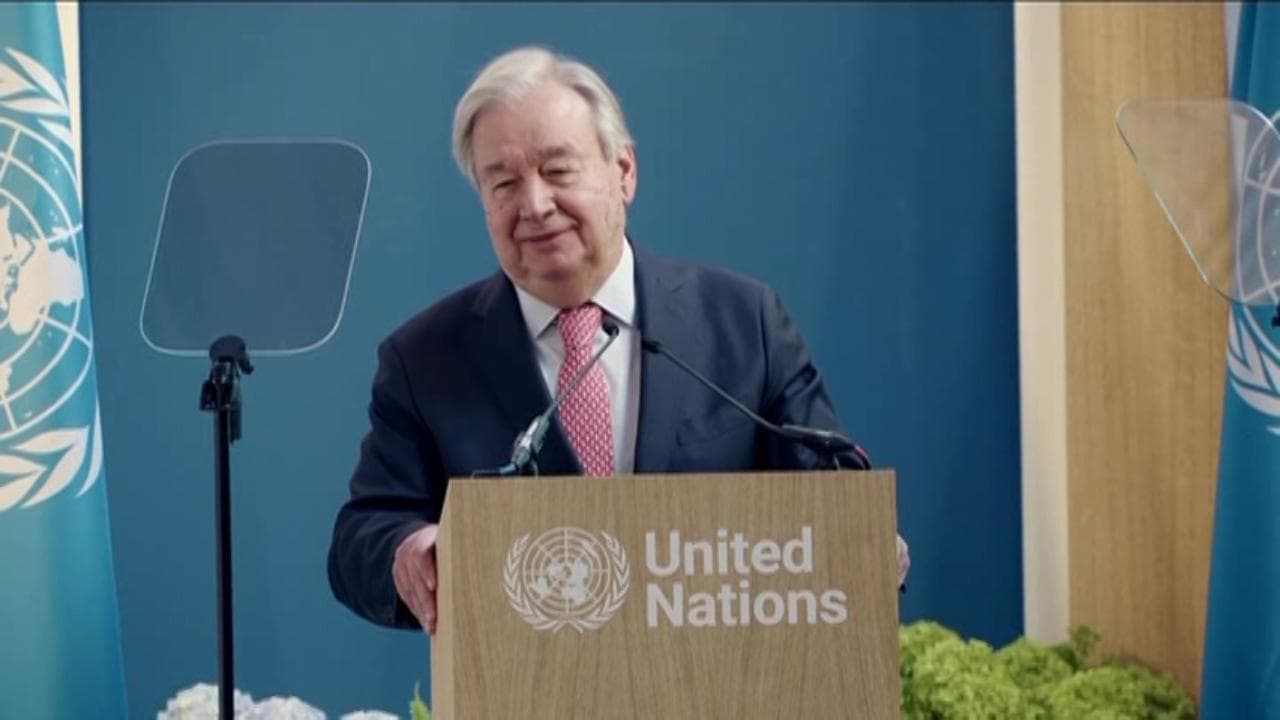 L'appello per la crisi climatica e l'IA di Guterres: "Londra (e non ...