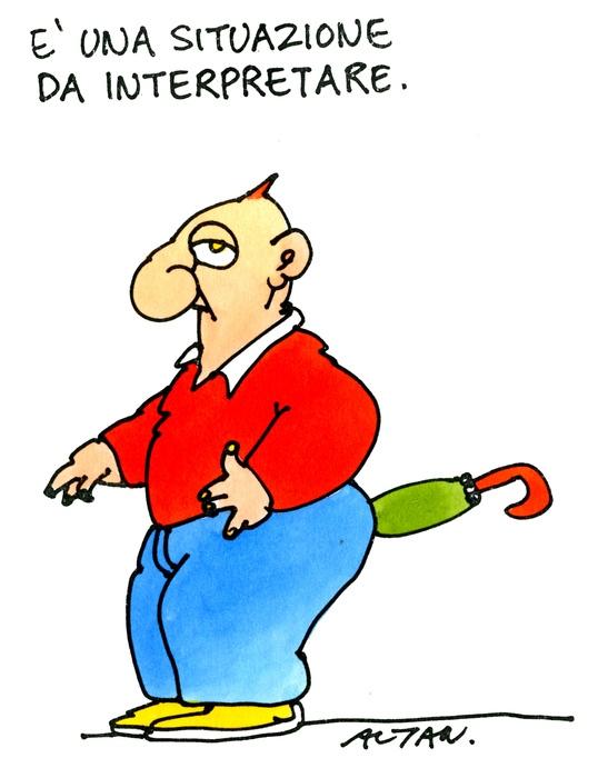 Altan, ombrelli e Cipputi: in mostra le illustrazioni che hanno fatto ...