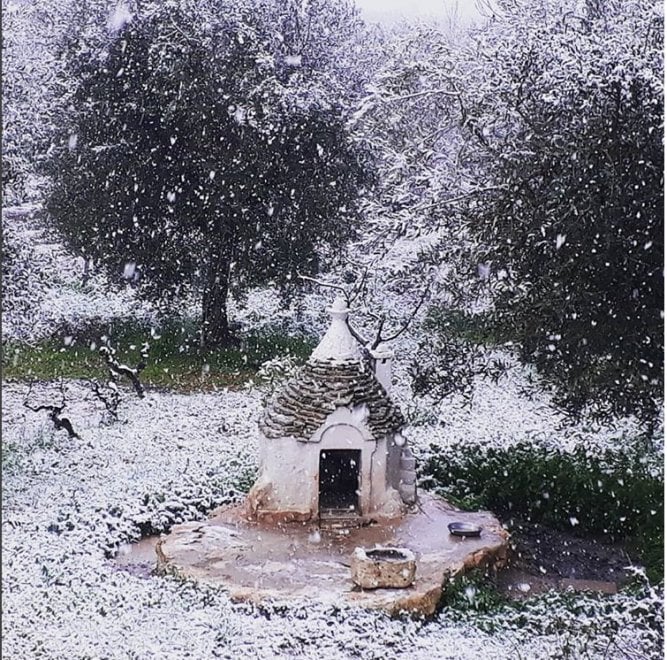 Alberobello, la magia della neve sui trulli - la Repubblica