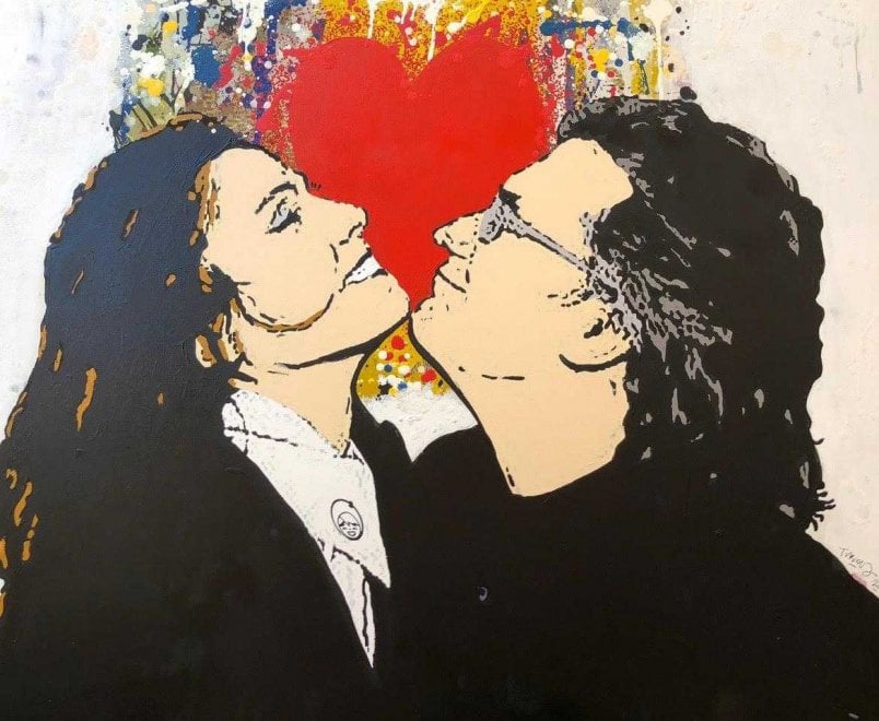 “TVboy Politically Incorrect”, lo street artist del bacio in mostra a ...