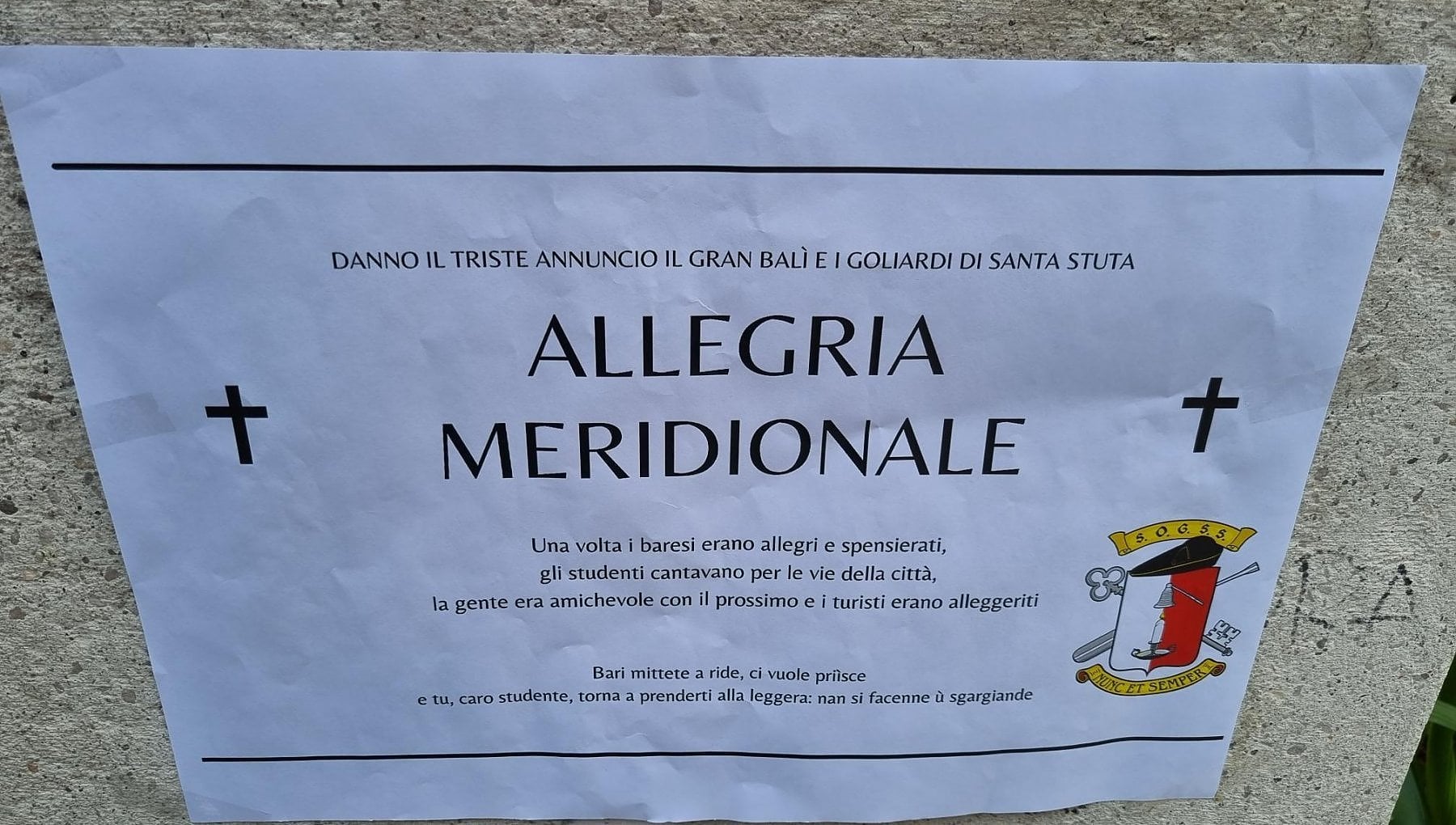 Bari, il ritorno della goliardia all'università: "Dopo oltre 40 anni ...