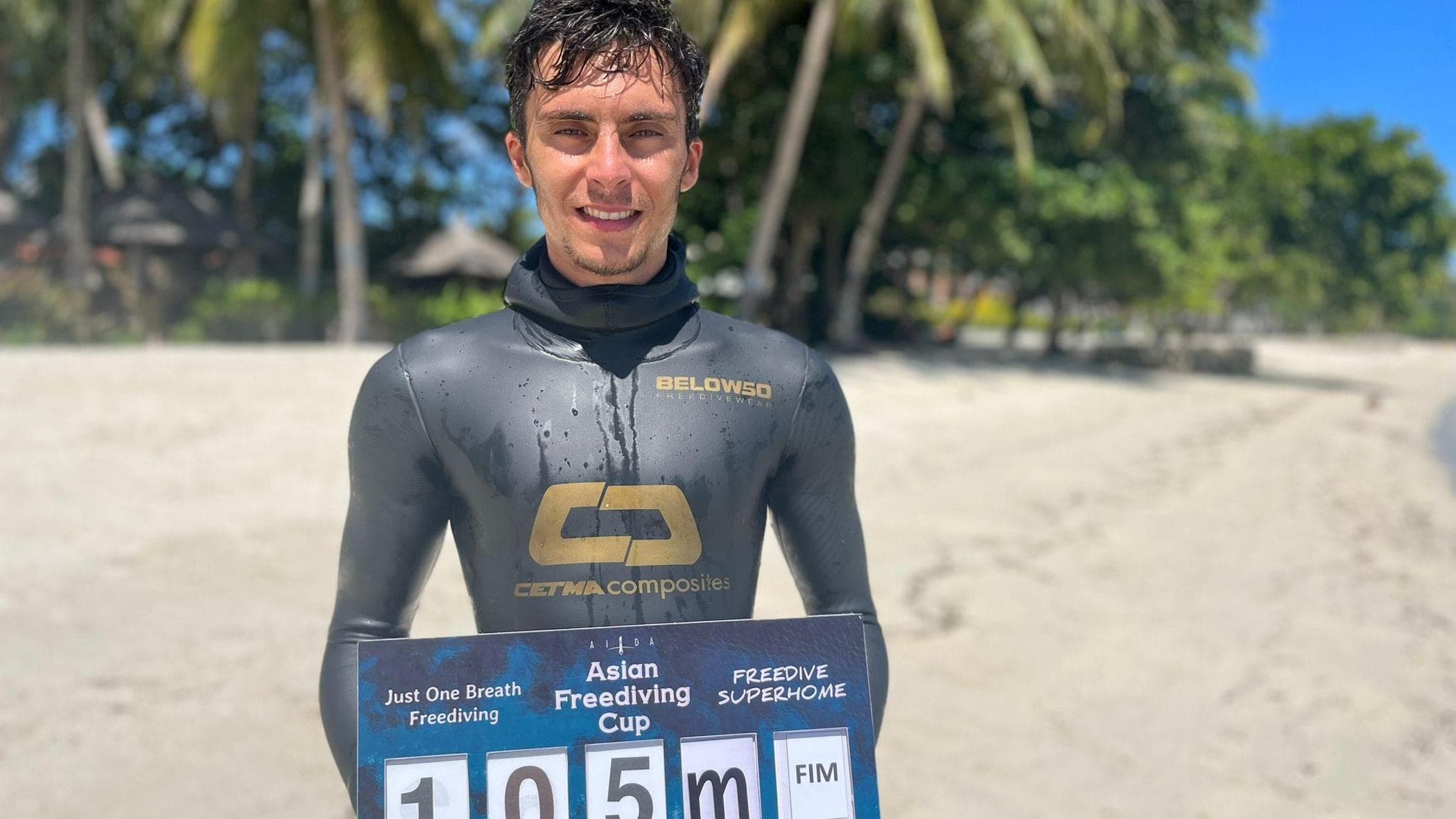 Antonio Mogavero batte record italiano di apnea: “Giù per 105 metri nel ...