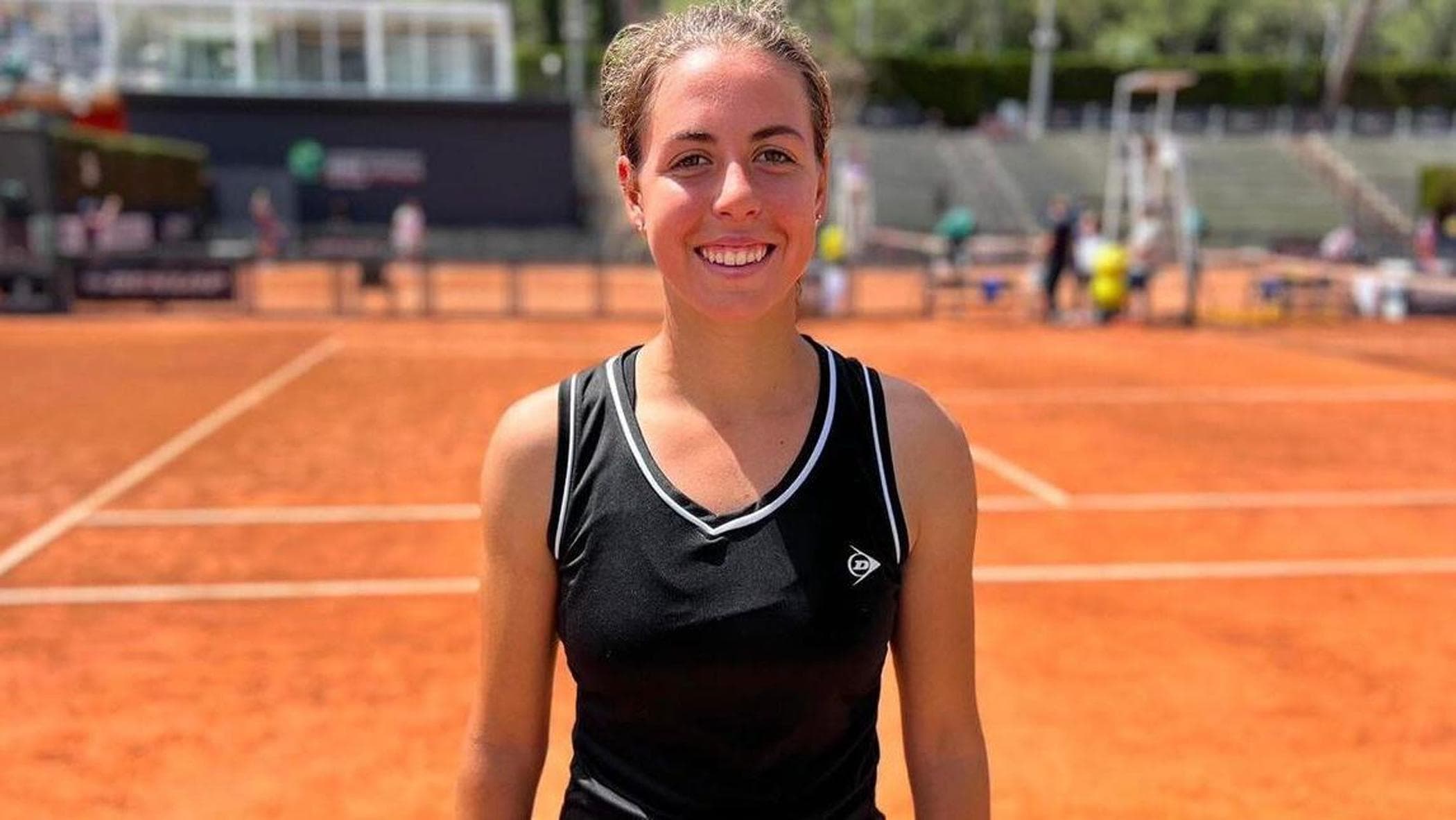 La tennista barese Vittoria Paganetti agli Internazionali di Roma a ...