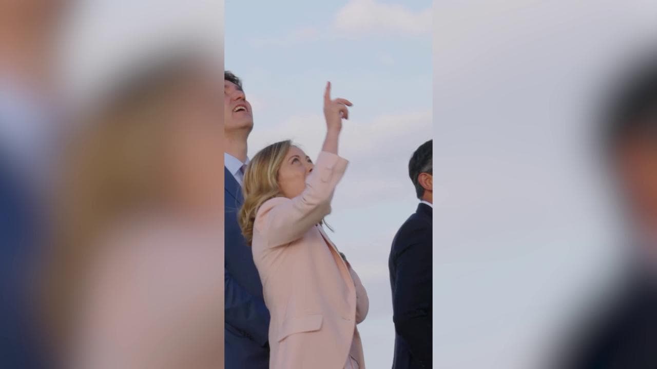 G7, Meloni e il video con Modi: "Hello from the Melodi team" - la ...