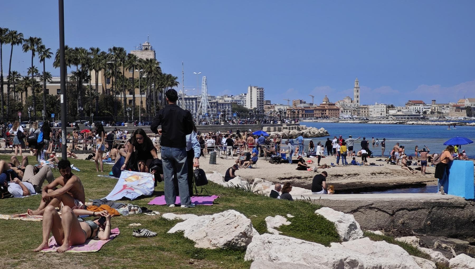 Bari prima città italiana per la qualità del clima: “Brezza e sole ...