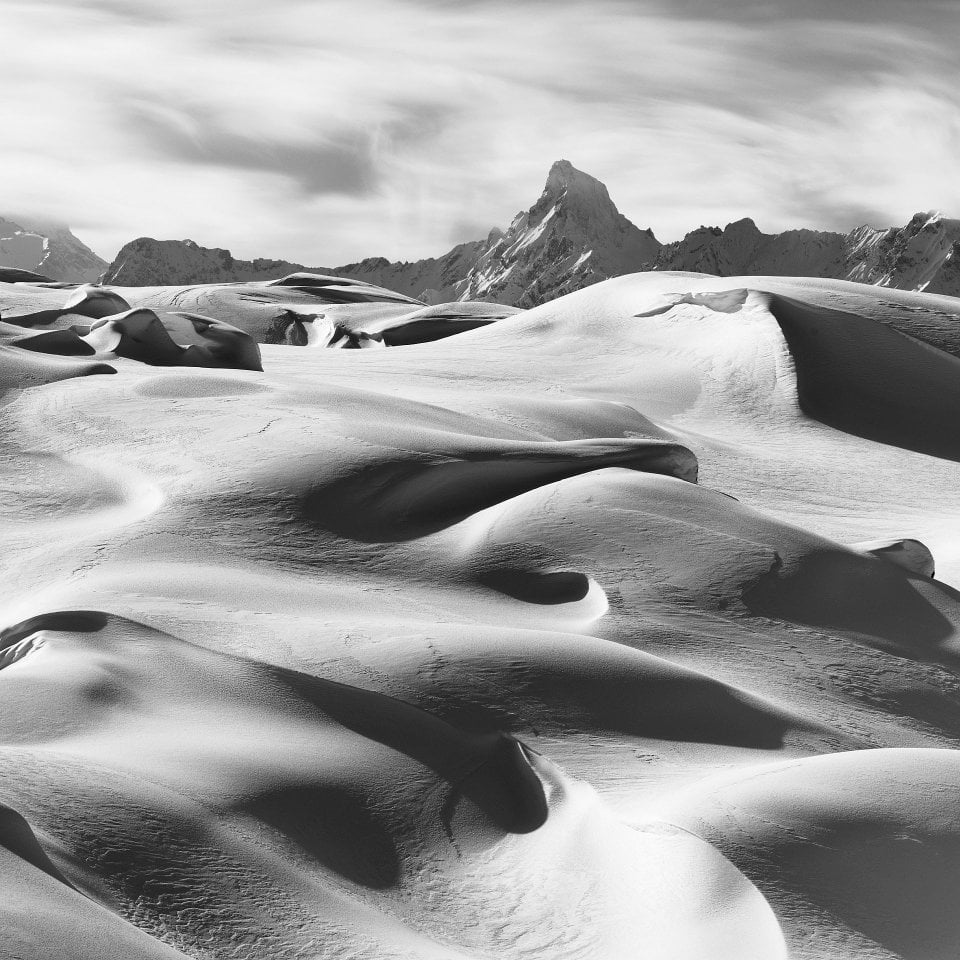 "Snow", ritratti sulla neve: le fotografie di Peter Mathis - la Repubblica