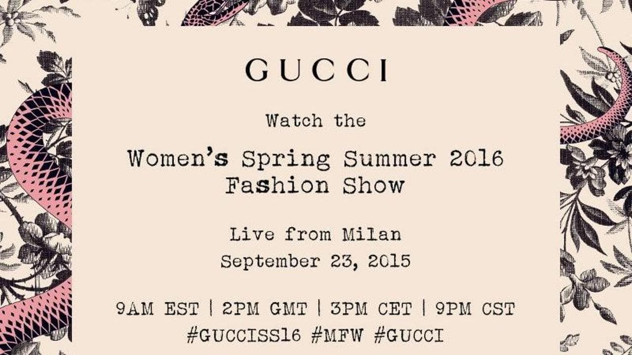 Gucci: LIVE! - d la Repubblica