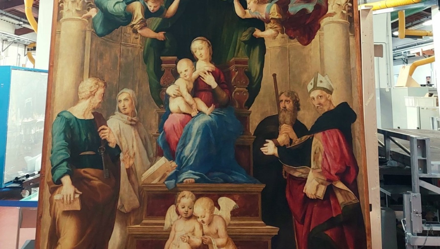 “Uffizi diffusi”, a Pescia la pala di Raffaello torna dopo 300 anni ...