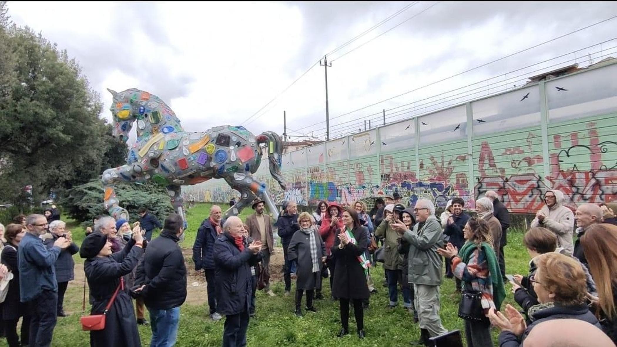 San Salvi, inaugurata la scultura “Marco Cavallo del XXI secolo” per i ...