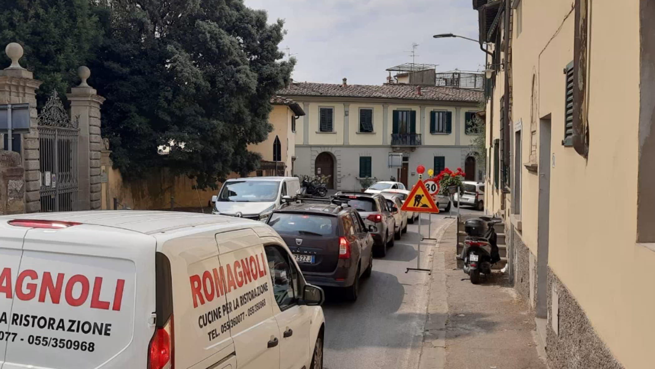 Via Bolognese riapre il 20 agosto - la Repubblica