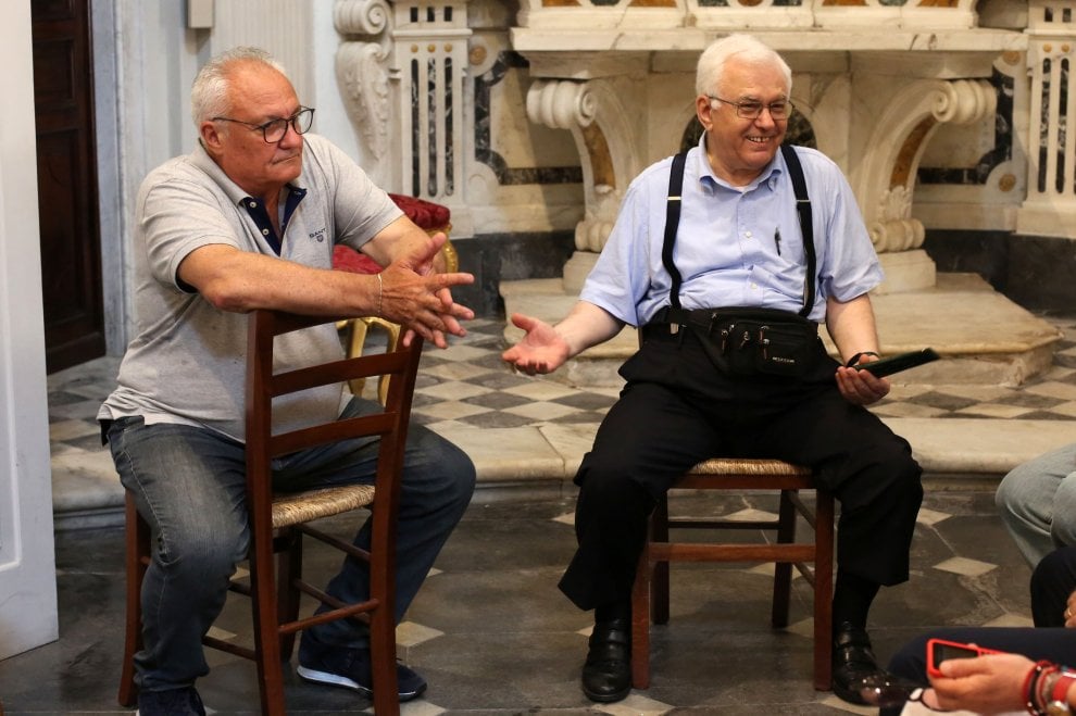 Elezioni Genova, don Farinella incontra Crivello - la Repubblica