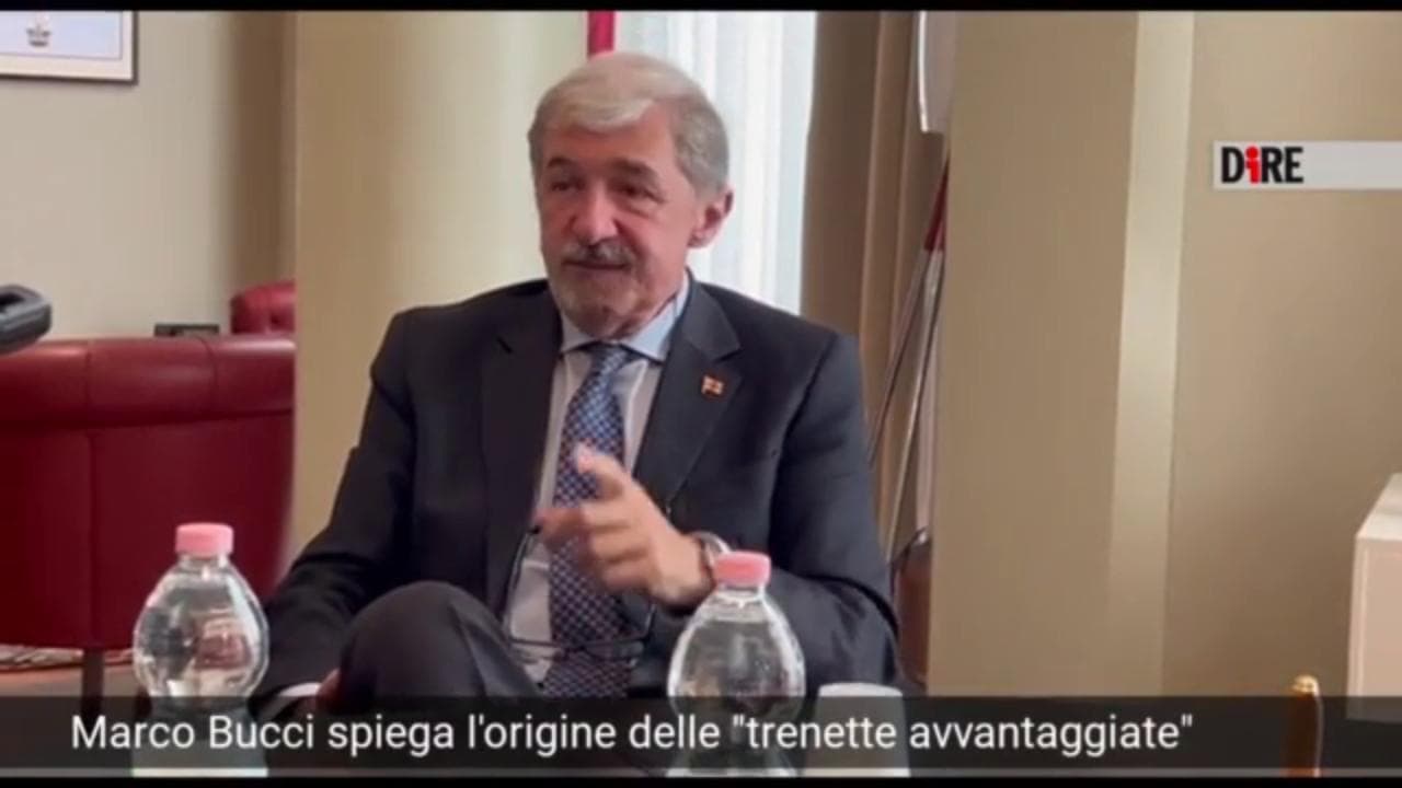 Perchè si dice trenette avvantaggiate: la spiegazione di Bucci non ...