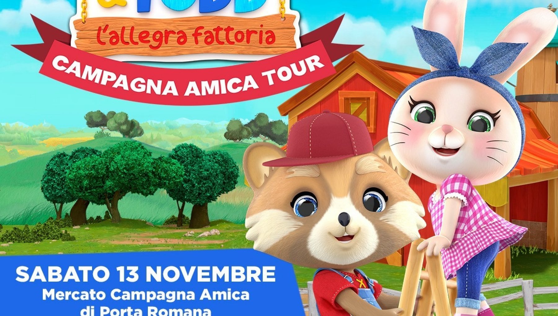 Summer & Todd, i protagonisti della serie animata Rainbow al mercato ...