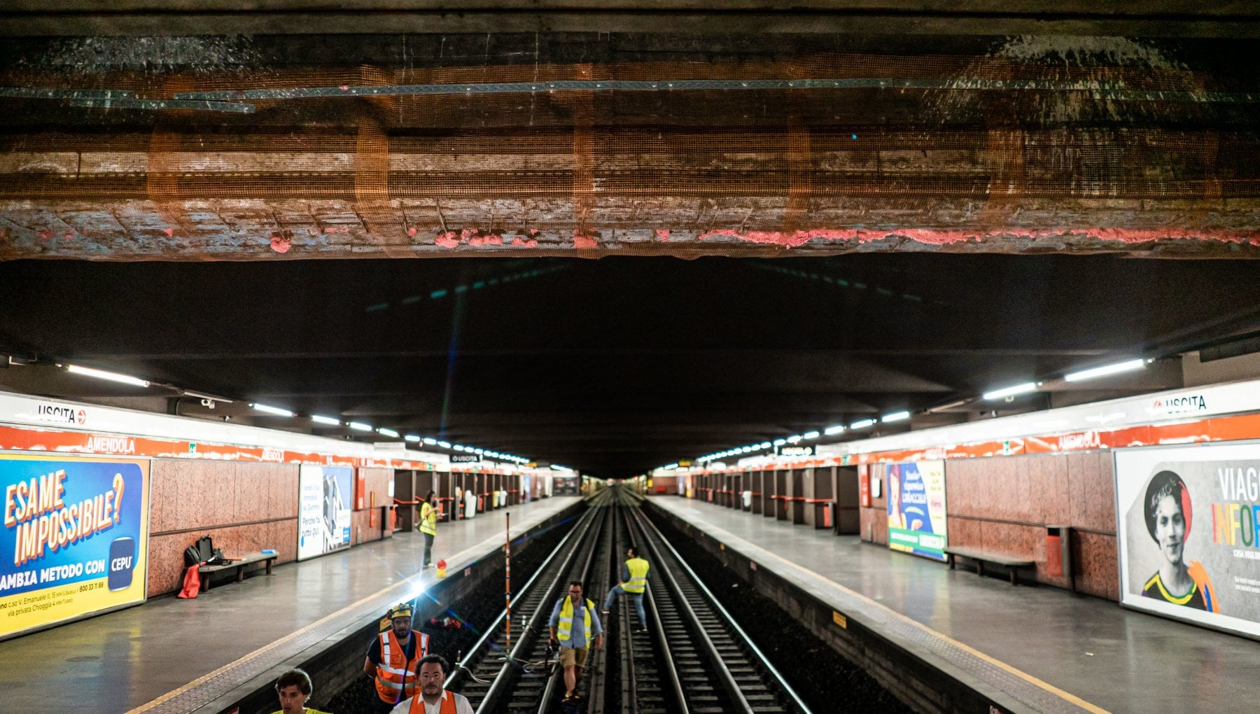 Lavori sulla M1 a Milano: la linea Rossa della metropolitana ferma tra ...