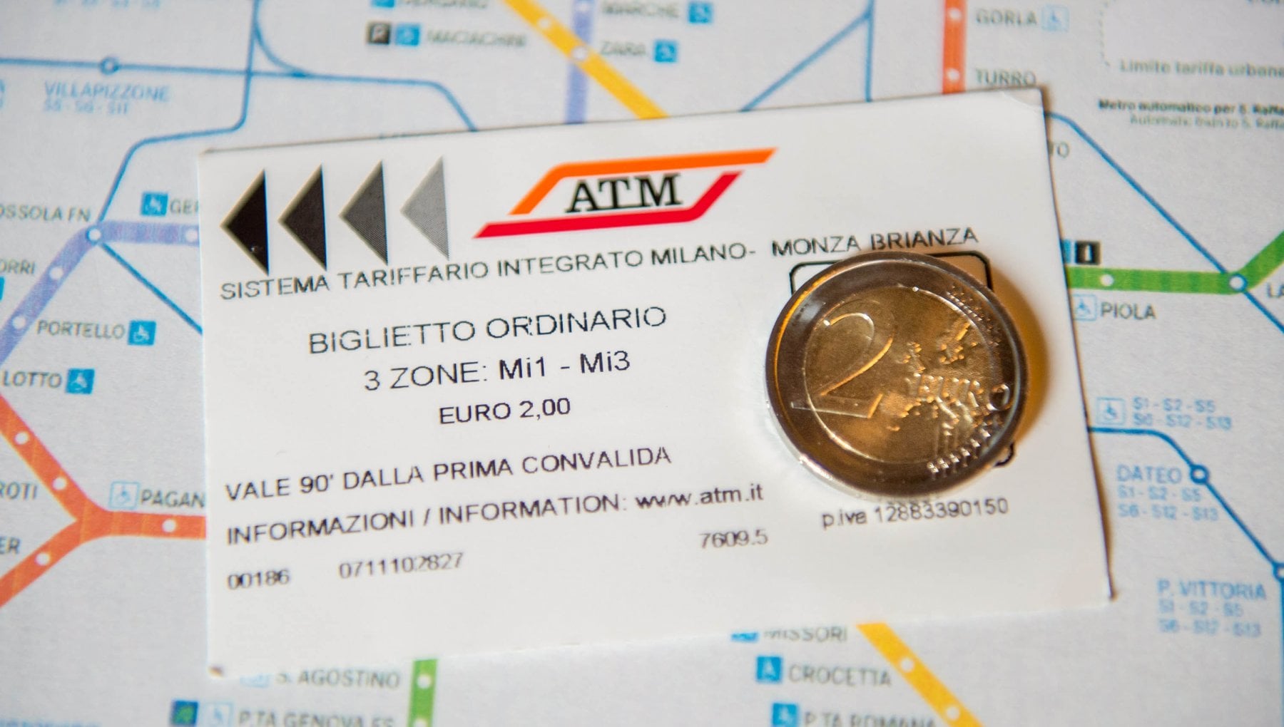 Il biglietto Atm aumenta di 20 centesimi: l'adeguamento della tariffa ...