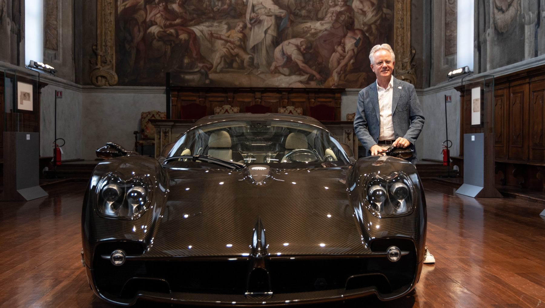 Pagani Utopia, la nuova Hypercar svelata nella Sala del Cenacolo del ...