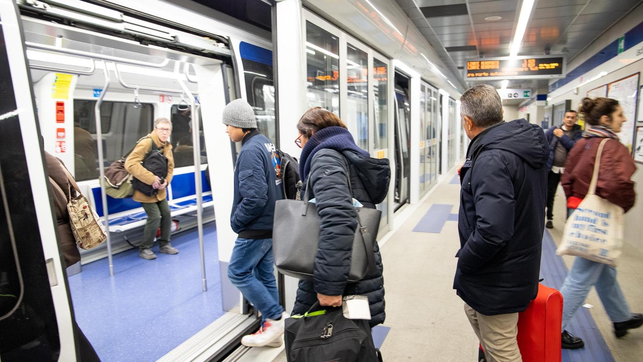 Primo compleanno per la M4: la linea Blu della metropolitana di Milano ...