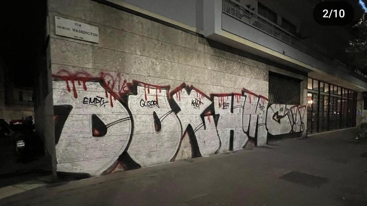 La crew di Friburgo e la spedizione di fine anno a Milano: graffiti su ...