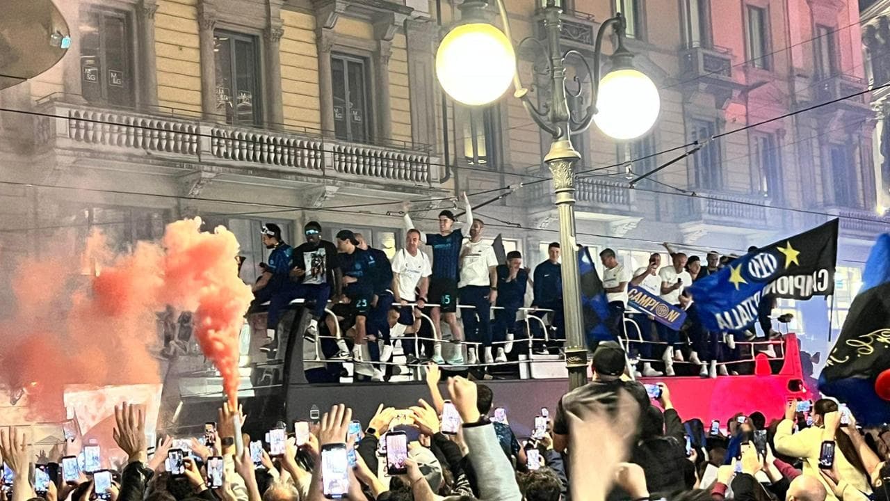 Festa scudetto Inter 2026: il percorso del pullman e le news di oggi in ...