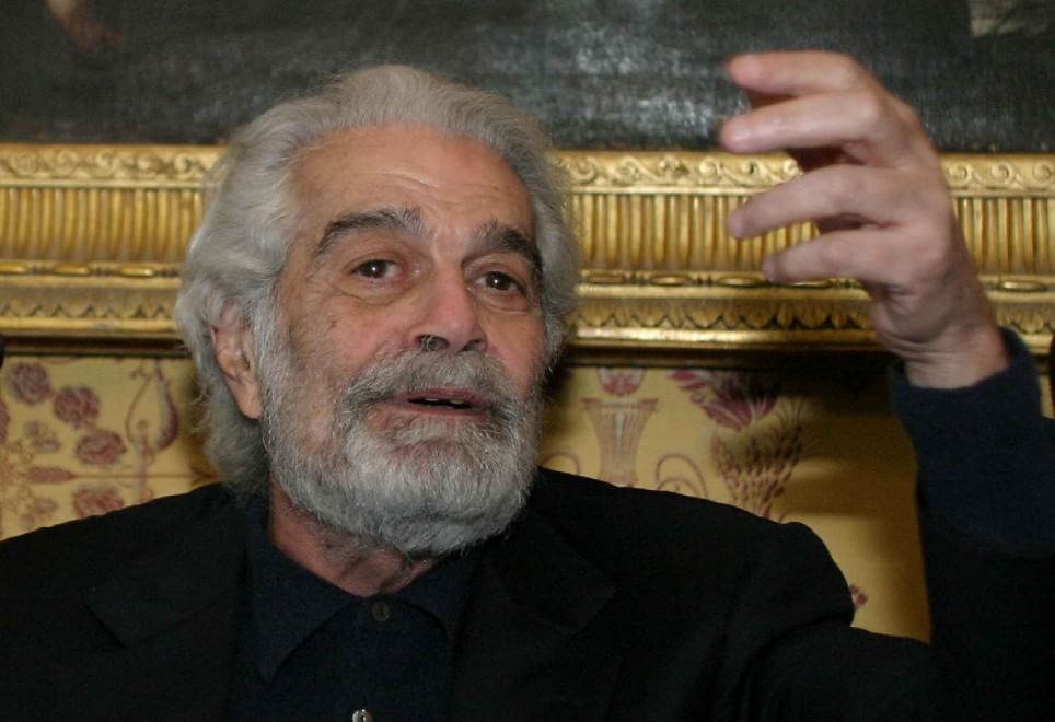 Novembre 2004, Omar Sharif a Portici sul set del film "Fuoco su di me ...
