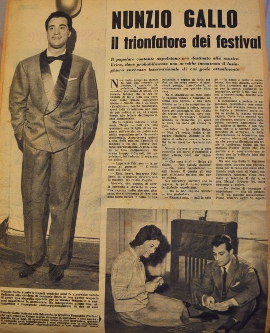 Nunzio Gallo, i figli San Remo e i ricordi più cari - la Repubblica