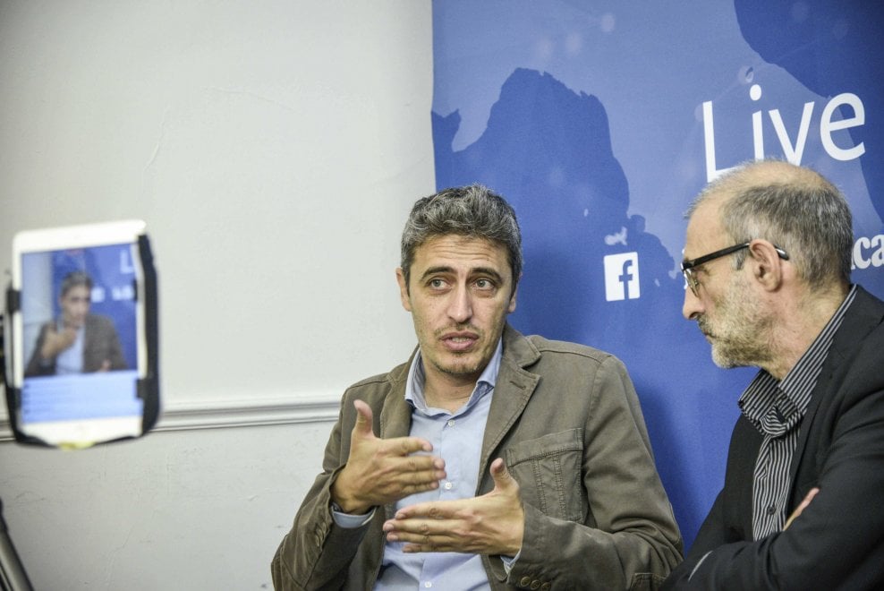 Pif in redazione a Repubblica Napoli, i volti del regista attore - 1 di ...