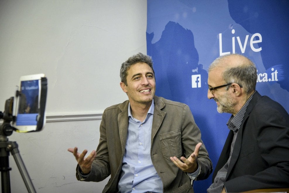 Pif in redazione a Repubblica Napoli, i volti del regista attore - 1 di ...