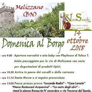Domenica al borgo, tutte le iniziative nel Comune di Melizzano per il ...