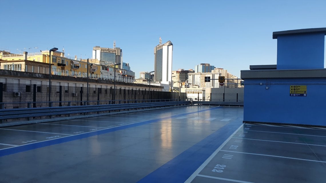 Napoli, maxi parcheggio nella Stazione centrale: tre piani per 359 ...