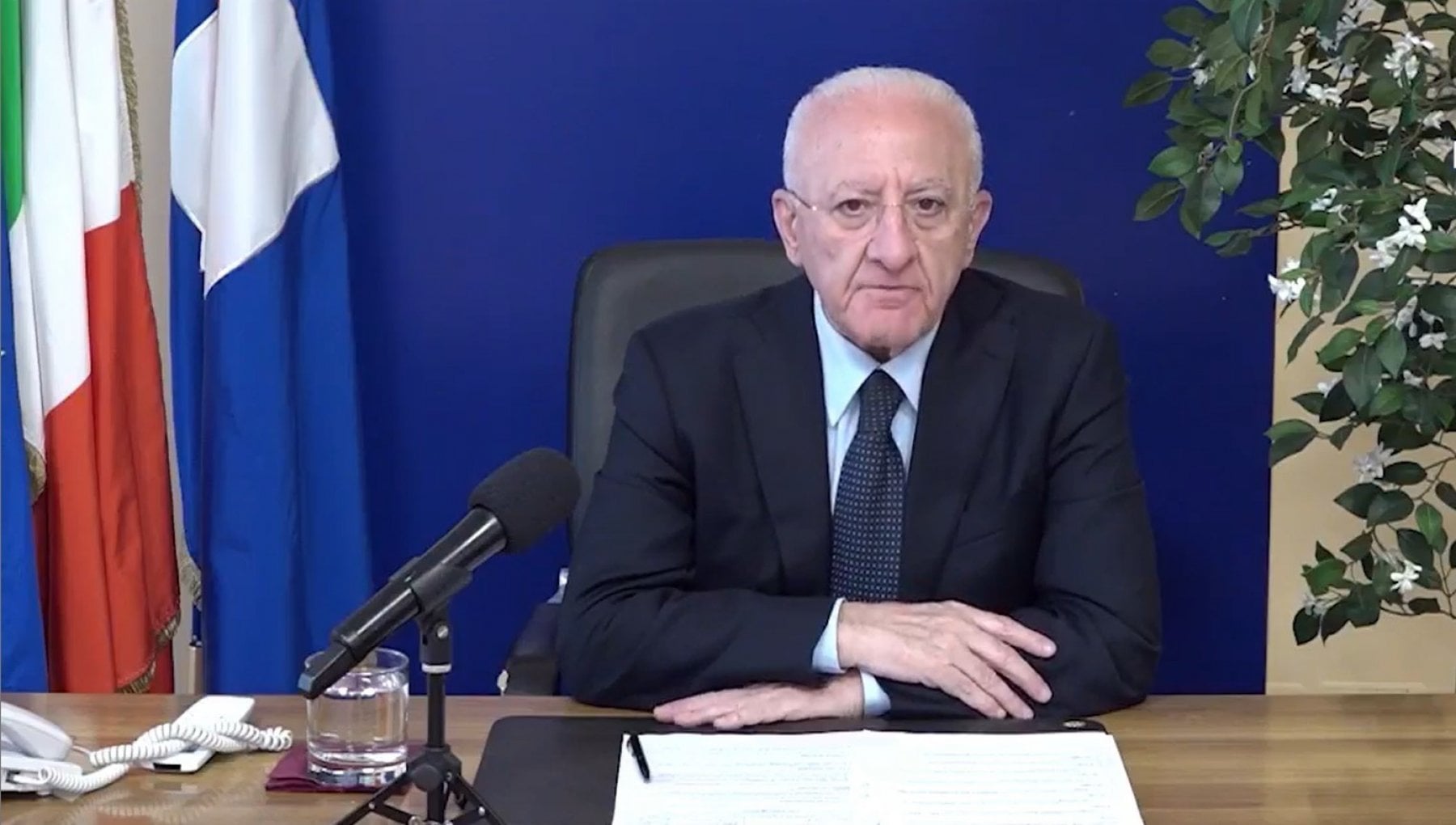 Campania, De Luca: "Bene il governo sull'abuso d'ufficio" - la Repubblica