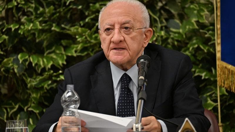De Luca dopo la “tempesta”: “Appalti, la Campania è prima in Italia per ...