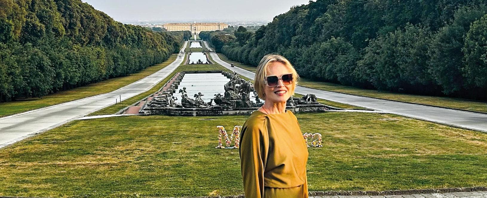 Sharon Stone, Laetitia Casta e Deva Cassel nella Reggia di Caserta per ...