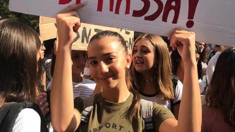 Alice Quattrocchi, la Greta catanese sale in cattedra a 18 anni e ...