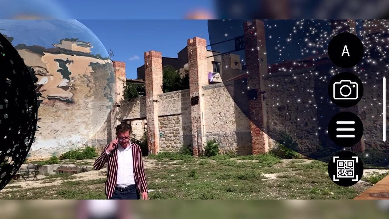 Palermo, l'arte "invisibile" appare con un'app - la Repubblica