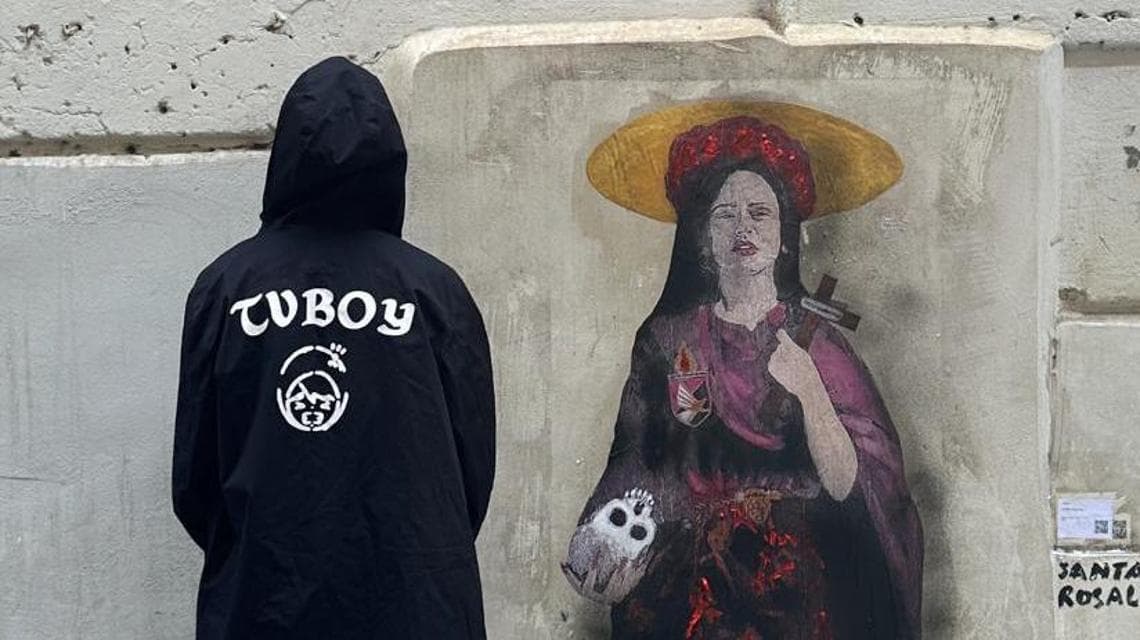 Il ritorno di Tvboy a Palermo, lo street artist restaura i suoi murales ...