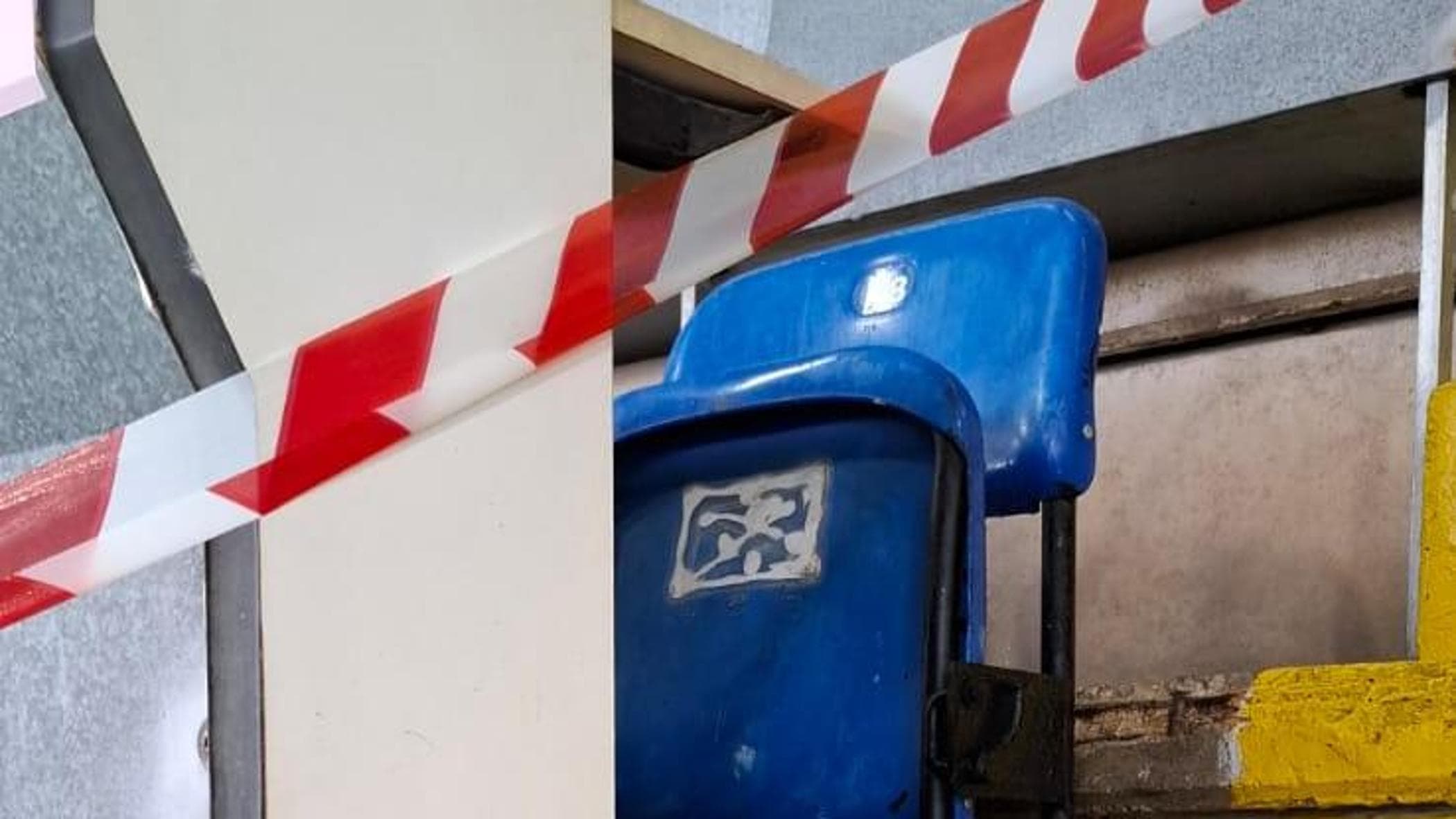 Piove dentro lo stadio, il Comune al Palermo: “I lavori fateli voi ...