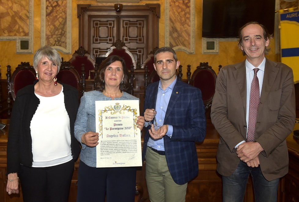 Le Parmigiane: la prima edizione premia Angelica Dallara - Foto - la ...