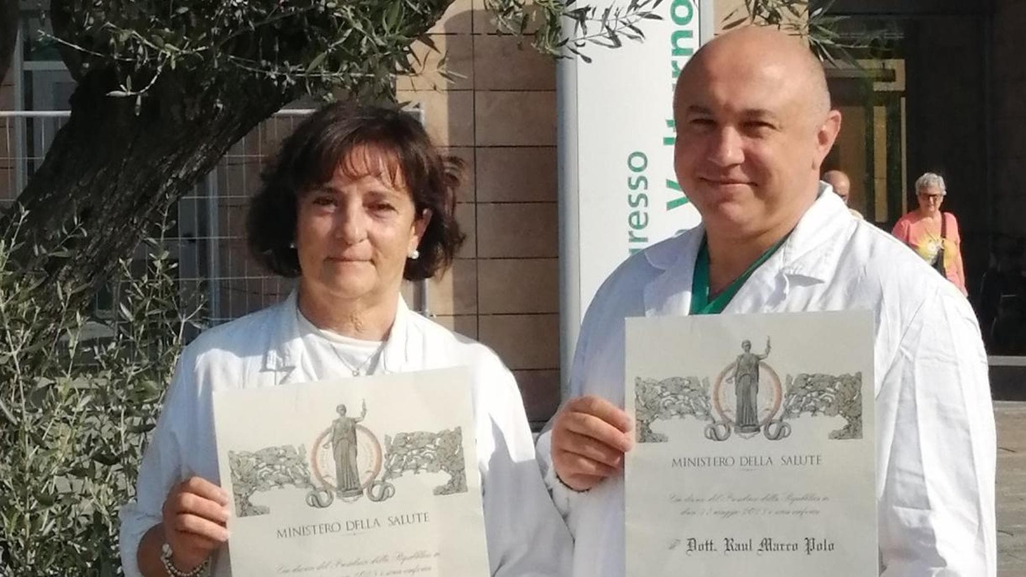 A due medici del Maggiore di Parma la benemerenza al merito della ...