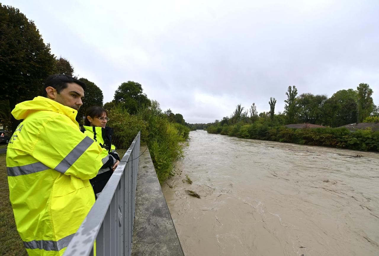 Parma voladora: il torrente in piena - foto - la Repubblica