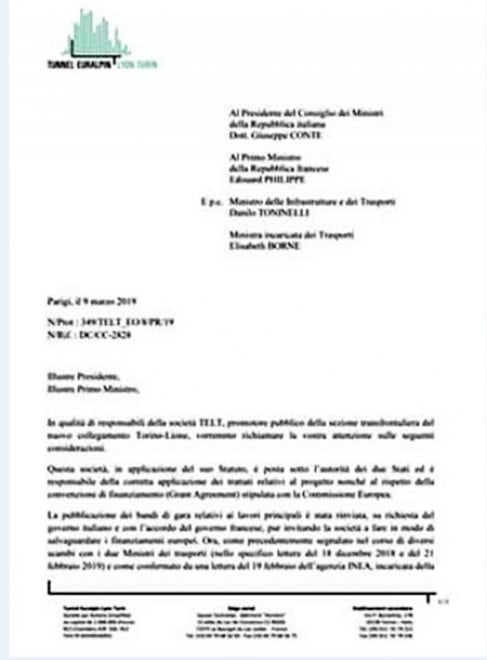 La lettera di Conte a Telt: "I bandi vanno rinviati" - la Repubblica